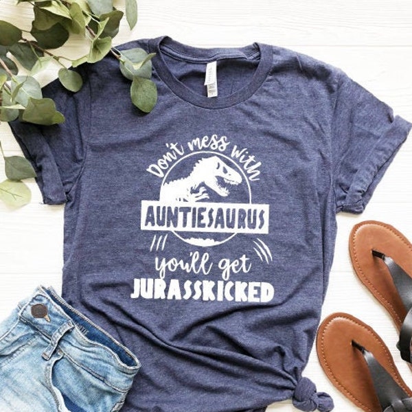 Auntie Saurus - Etsy