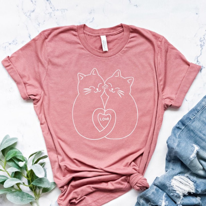 Womens Shirts With Cats on It - Etsy