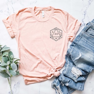 A D20 World D&D Shirt Dnd Dungeons Dragons Gifts for Dm - Etsy