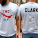 Custom Two Fly Shirt, 2nd Birthday Shirt, Airplane Birthday Shirt ...