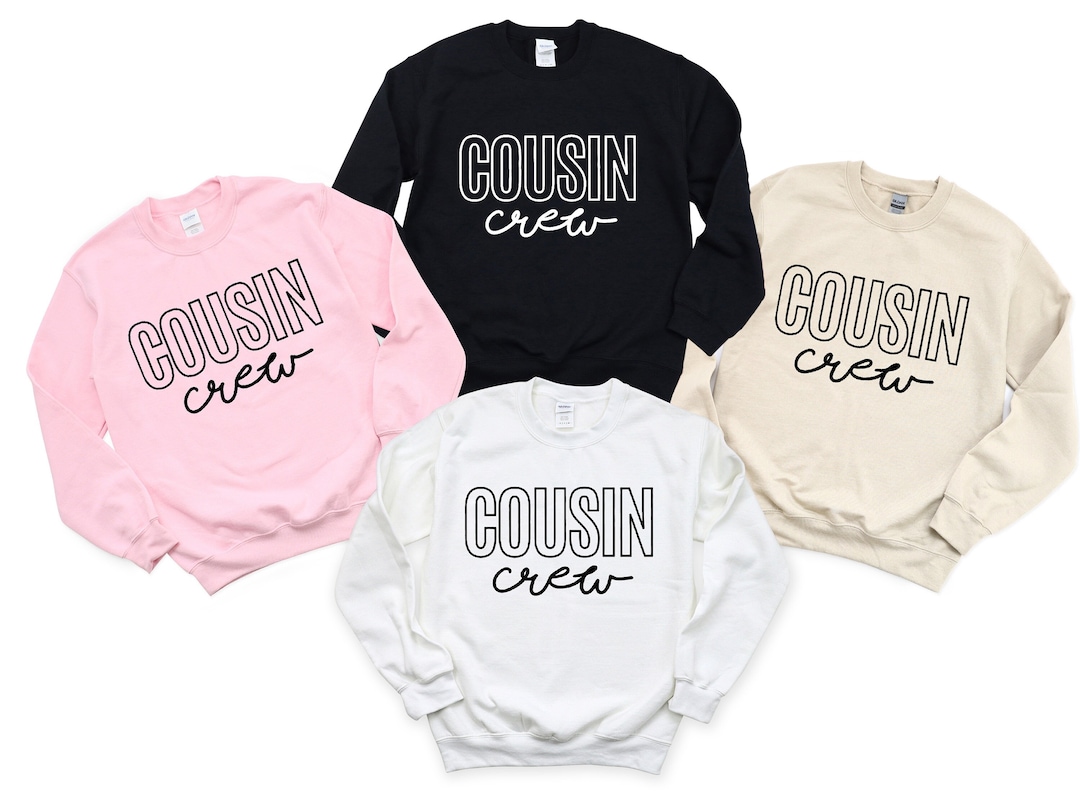 Cousin Crew Christmas Sweatshirt, Cousin Crew Party Matching Sweater ...