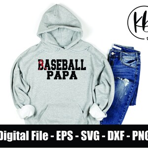 Baseball Papa SVG - PNG - Eps - Dxf. Baseball Papa SVG - Png. Baseball ...