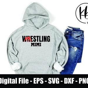 Wrestling Mimi SVG - PNG - Eps - Dxf. Wrestling Mimi Digital File ...
