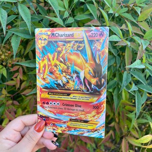Charizard Card 3D Motion Sticker (large - Etsy