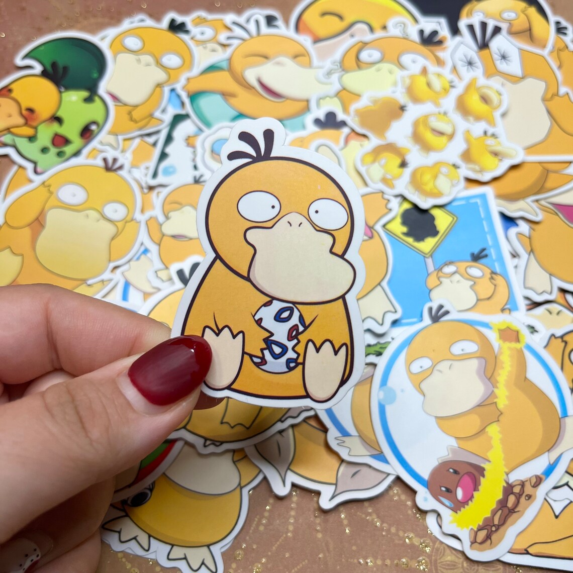 Psyduck Laptop Stickers - Etsy