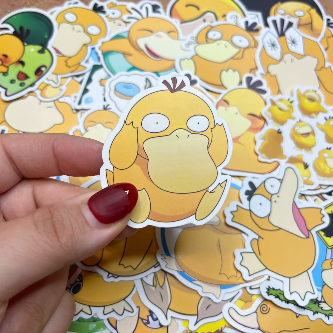 Psyduck Laptop Stickers - Etsy