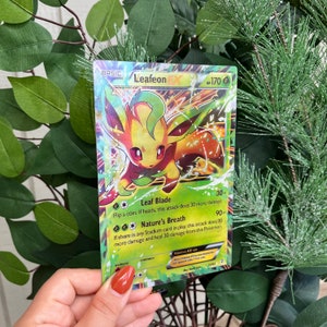Jolteon / Vaporeon / Leafeon Card 3D Motion Sticker - Etsy