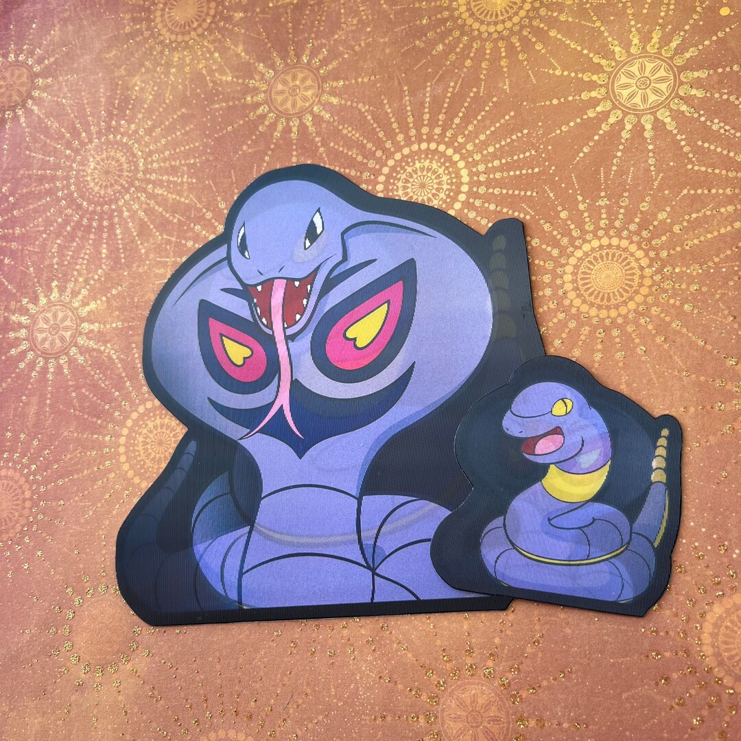 Ekans / Arbok 3D Motion Sticker - Etsy