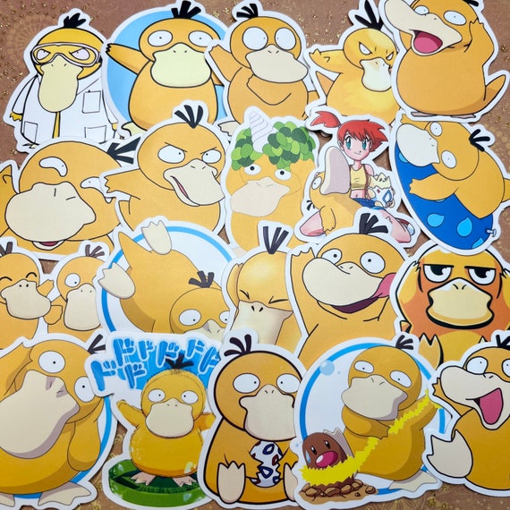 Psyduck Laptop Stickers - Etsy