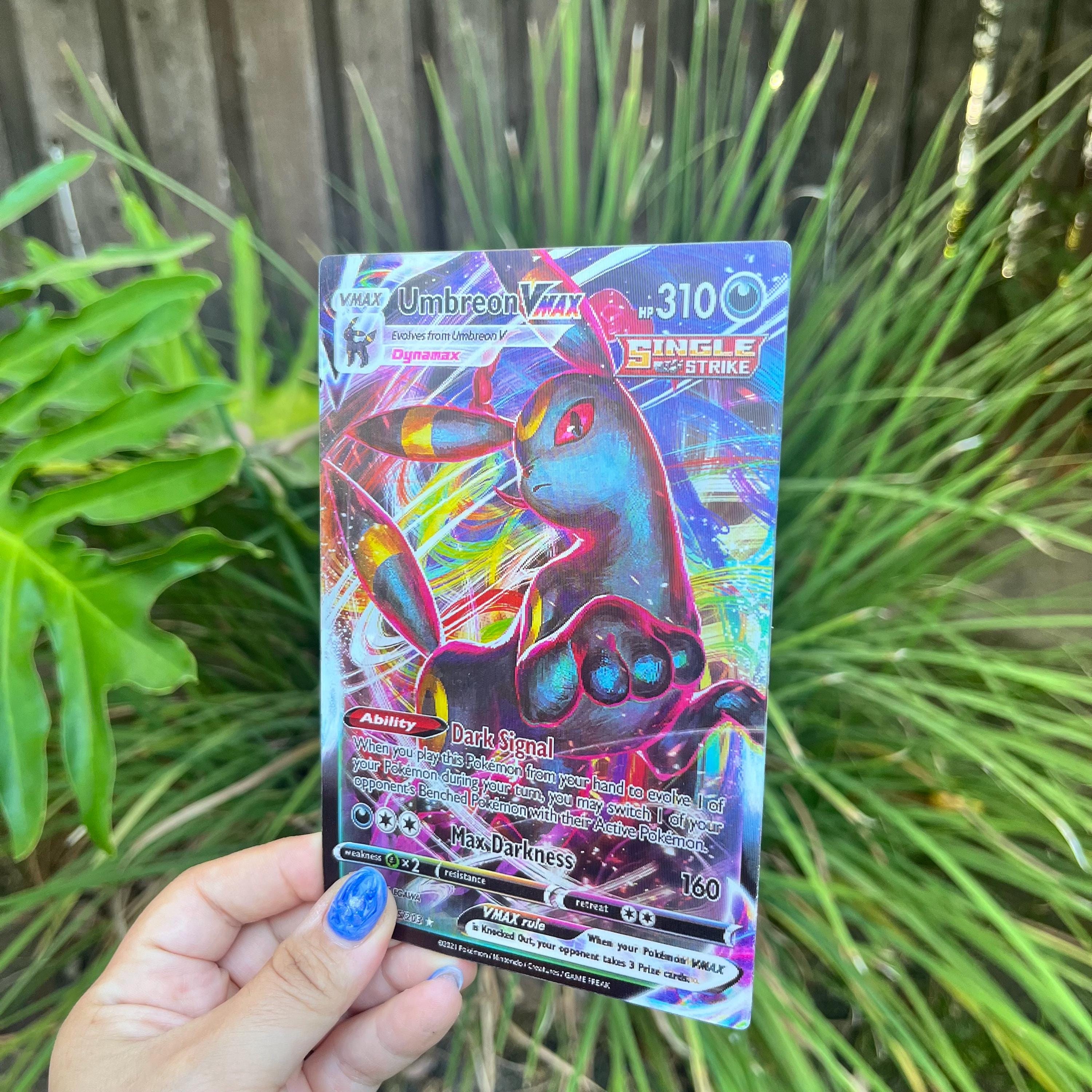 Umbreon VMAX Card 3D Motion Sticker (large) - Etsy