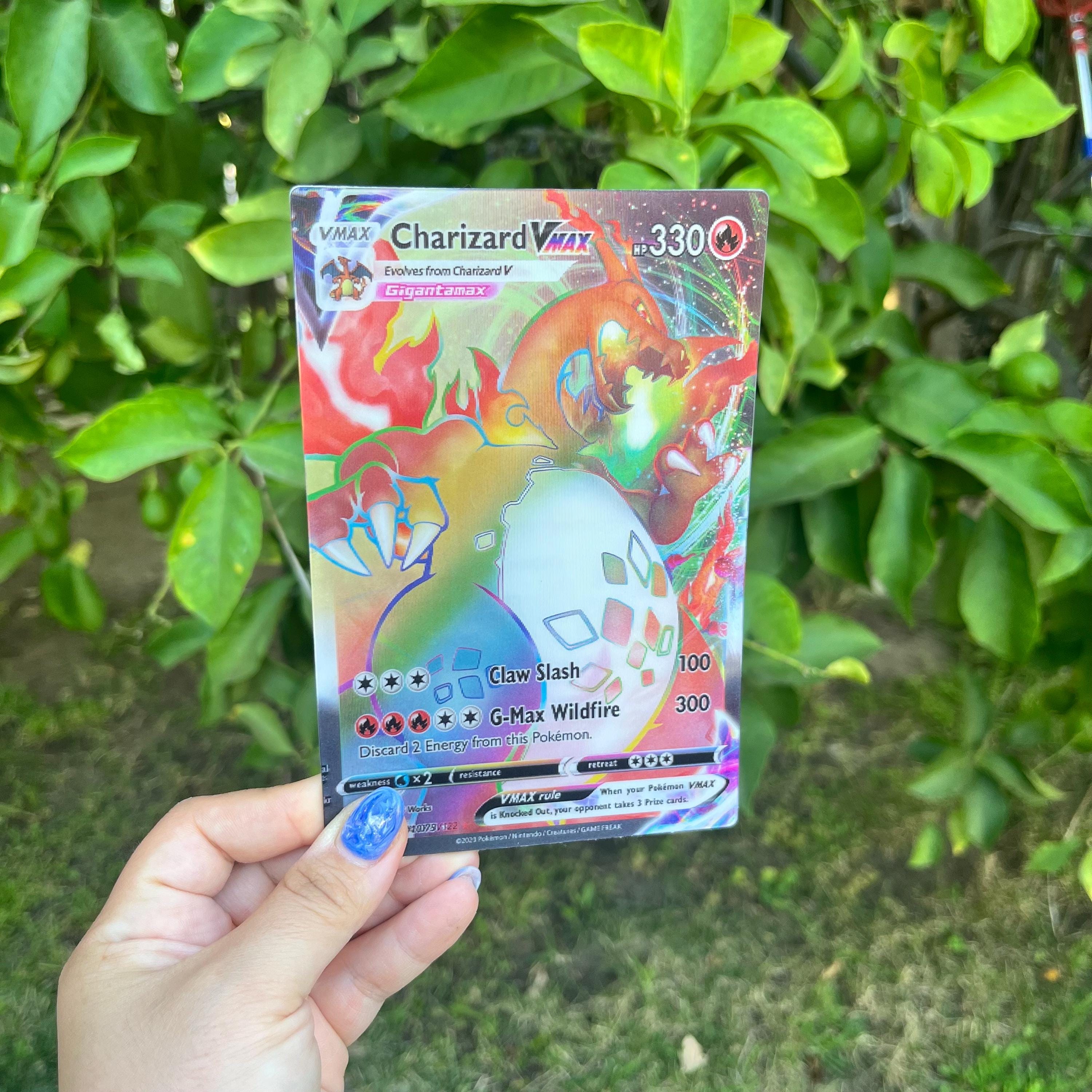 Charizard VMAX Card 3D Motion Sticker (large) - Etsy