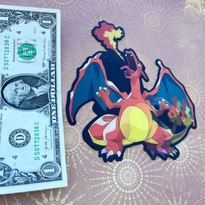 Large Charizard 3D Motion Sticker - Etsy