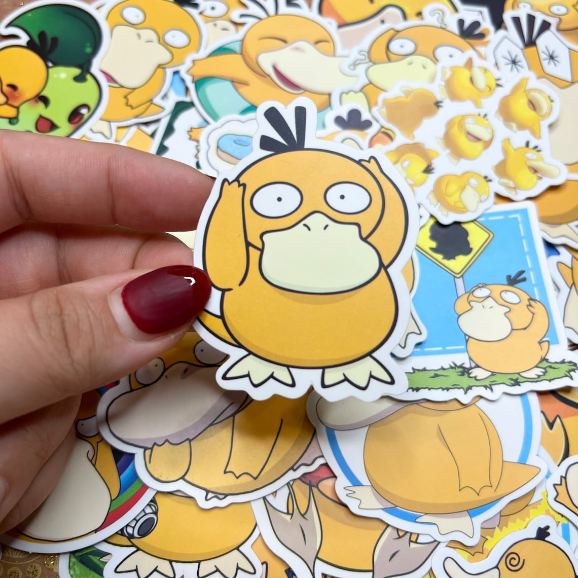 Psyduck Laptop Stickers - Etsy