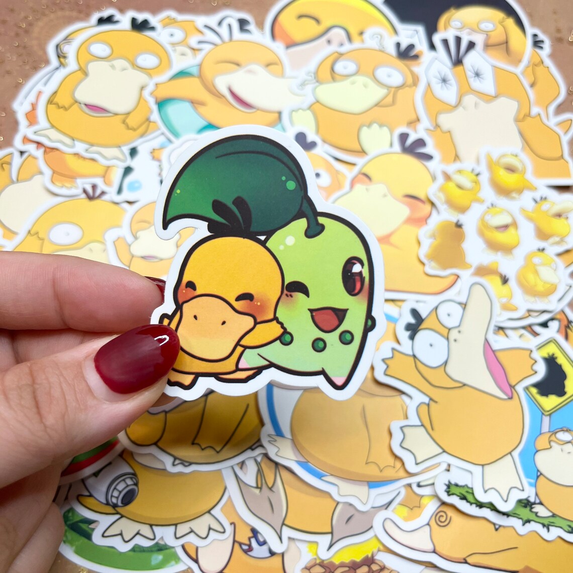 Psyduck Laptop Stickers - Etsy
