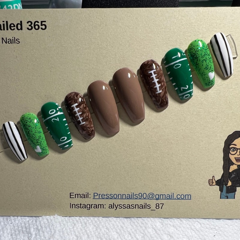 Ohio State Nails - Etsy