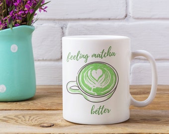 Matcha Mug | Etsy