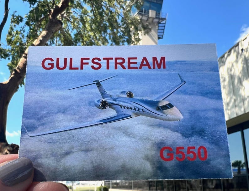 Custom Made Aircraft Trading Cards (set of 20) - Etsy