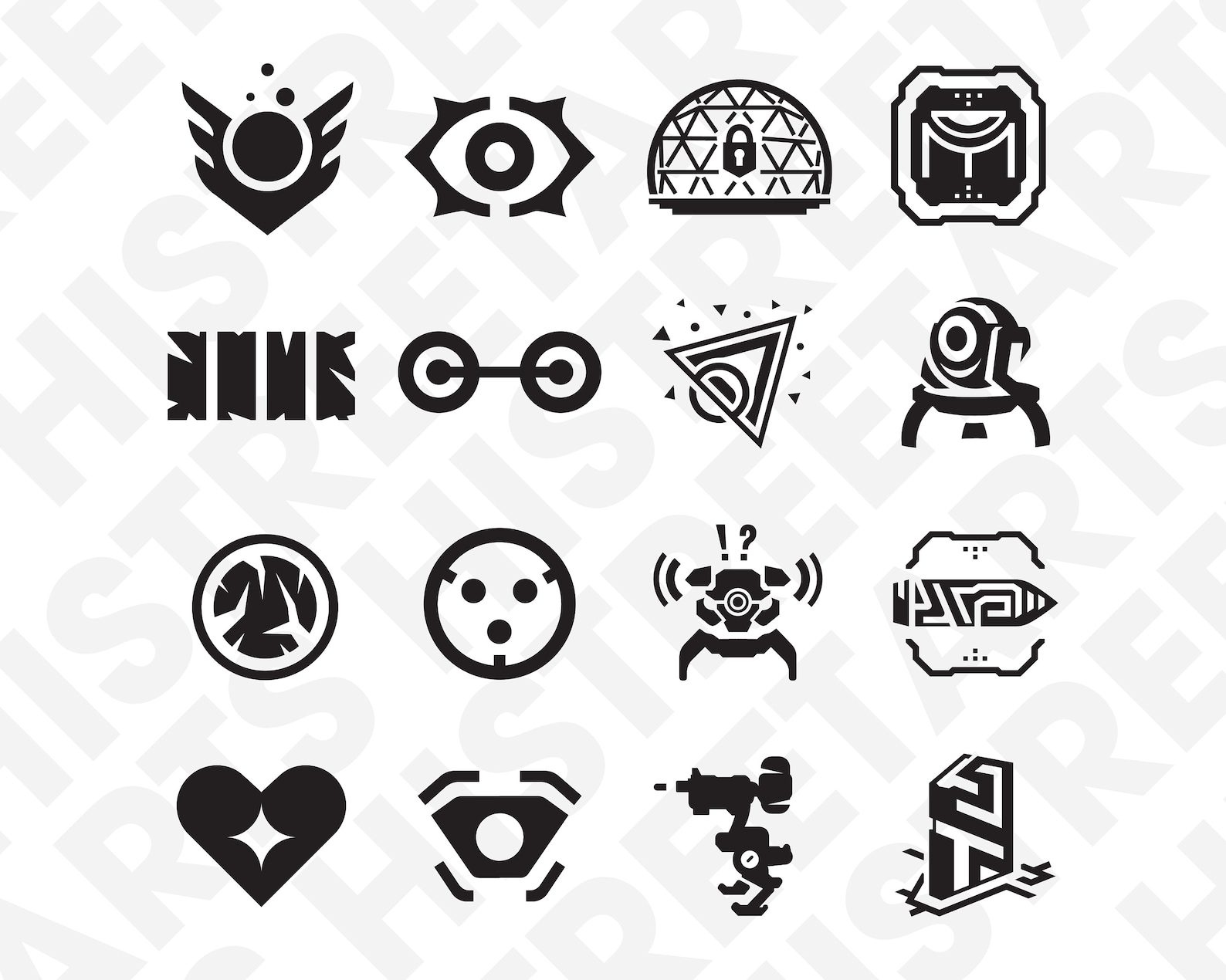 Valorant SVG, Sentinals Valorant, Valorant Abilities, for Cricut, for ...