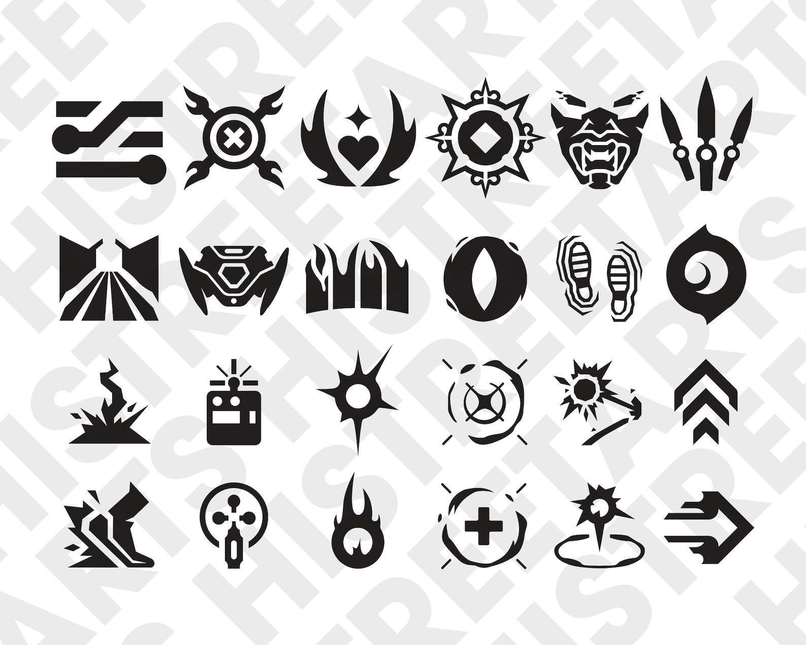 Valorant SVG, Duelists Valorant, Valorant Abilities, for Cricut, for ...