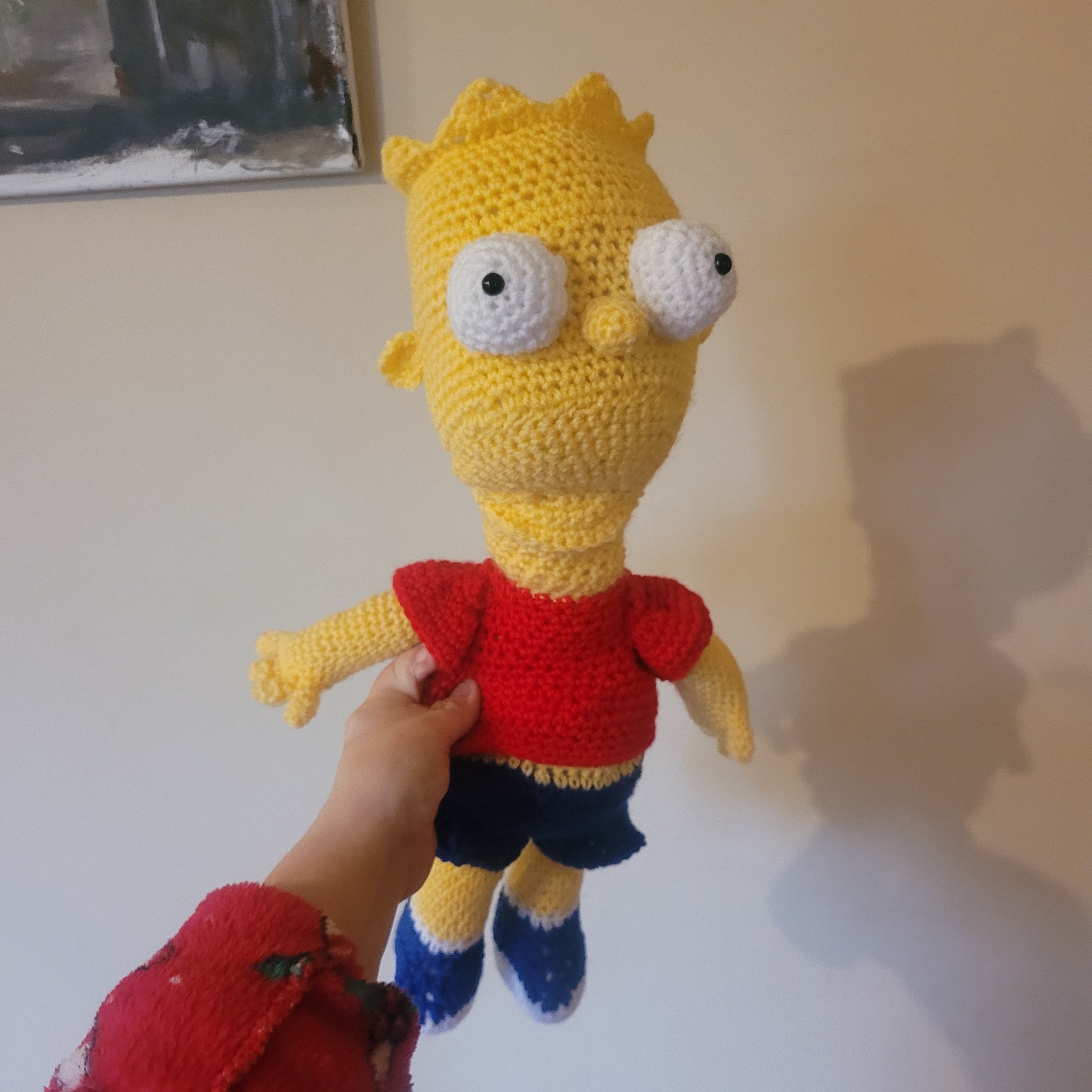 Bart Simpson Crochet Plush - Etsy