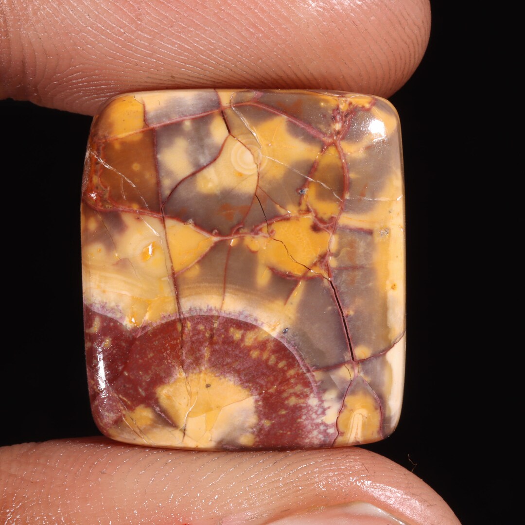 Natural Bird Eye Jasper Radiant Shape Cabochon Loose Gemstone - Etsy