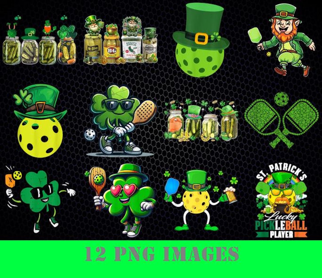 St Patrick's Day Pickle Pickle Funny Pickle Lover Png - Etsy