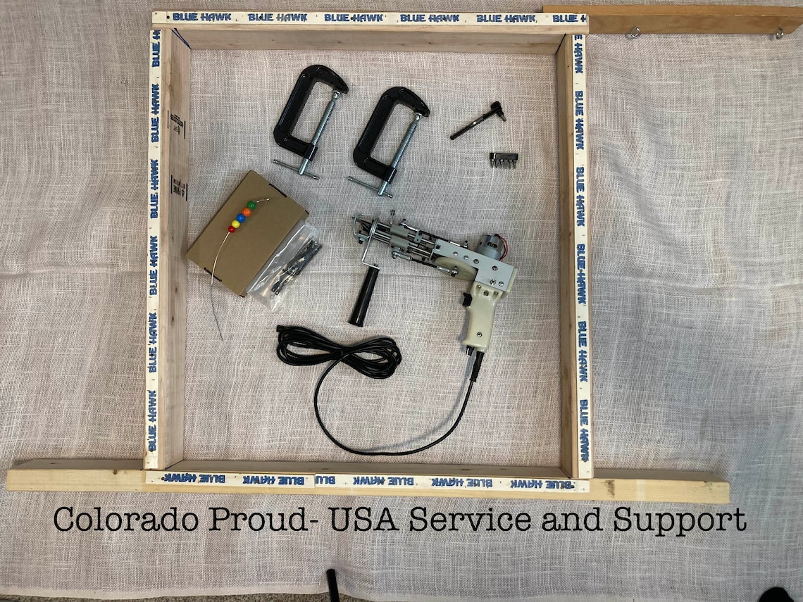 Tufting Kit When Service and Support Matters Tuft Love | Etsy