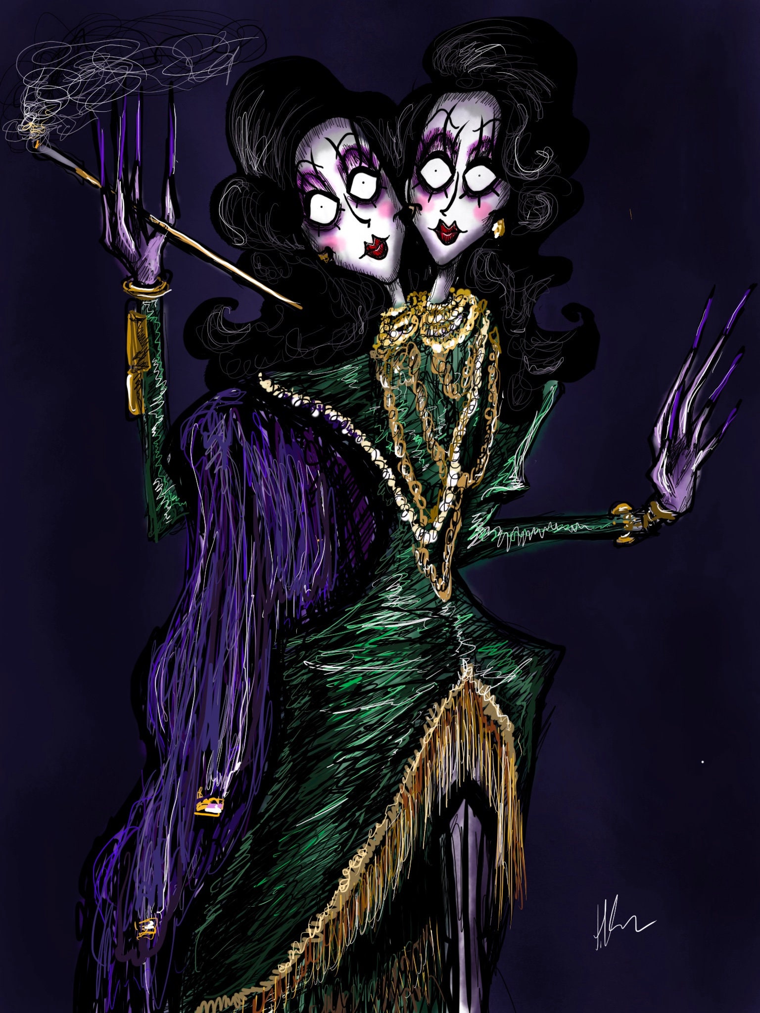 Pythia Two-headed Circus Runway Look From Canada's Drag Race Season 2 ...