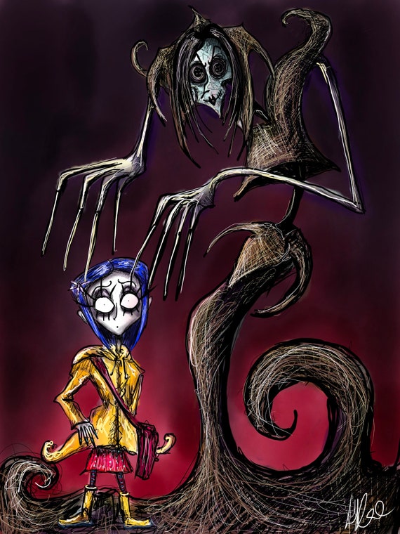 Coraline Other Mother Drawing