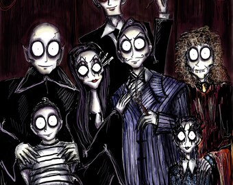 Gothic Family Portrait - Etsy