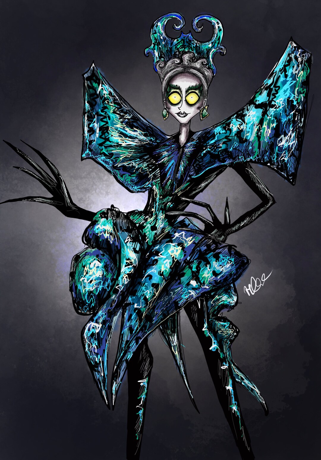 Limited Edition Raja Gemini Insect Queen Look Rupaul's Drag Race All ...