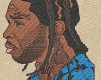 Hip Hop Embroidery File - Etsy