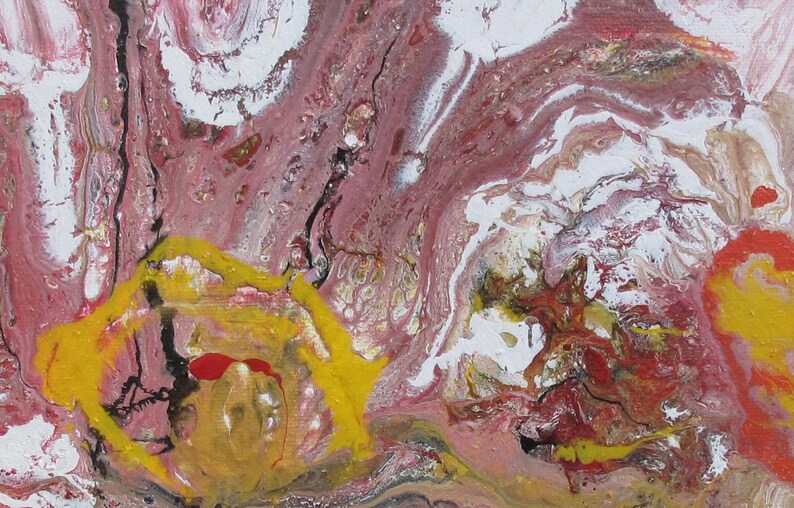 The Birth of the Pearl. Original Abstract Acrilic Painting ...