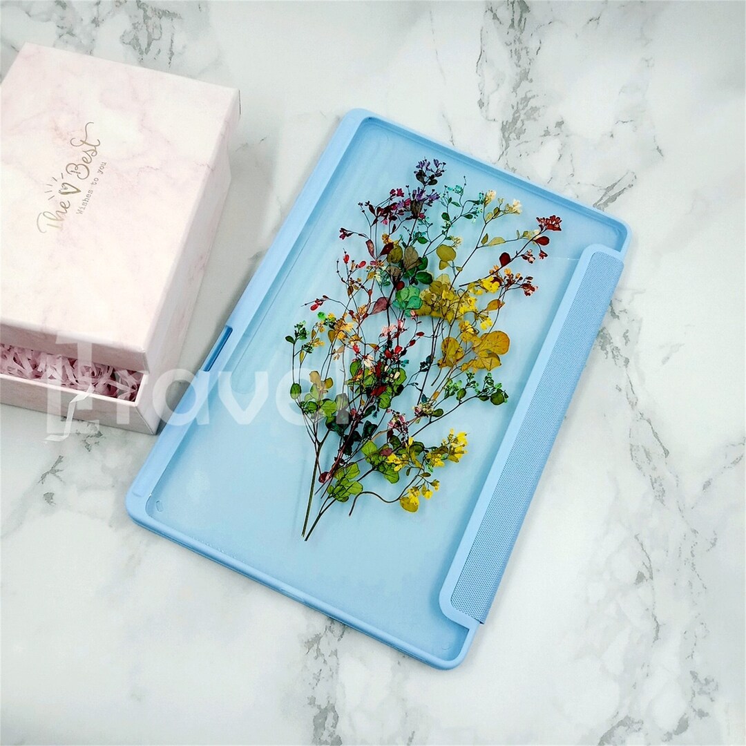 Herbarium Tree Resin Tablet Flower Case for Samsung Tab S10 S9 S8 Ultra ...