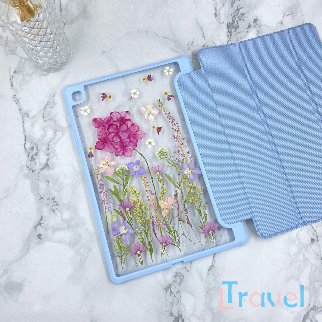 Dried Flower Specimen Flower Case for Samsung Tab S11 S10 S9 S8 Ultra ...