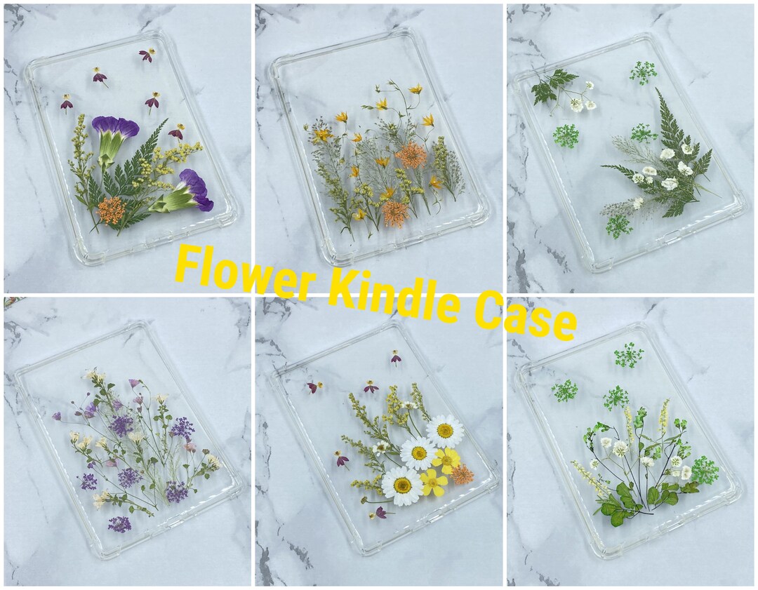 Kindle Oasis Ebook Real Flower Resin Cover, Kindle Paperwhite 11th Gen ...