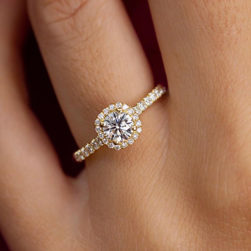 Round Square Ring - Etsy