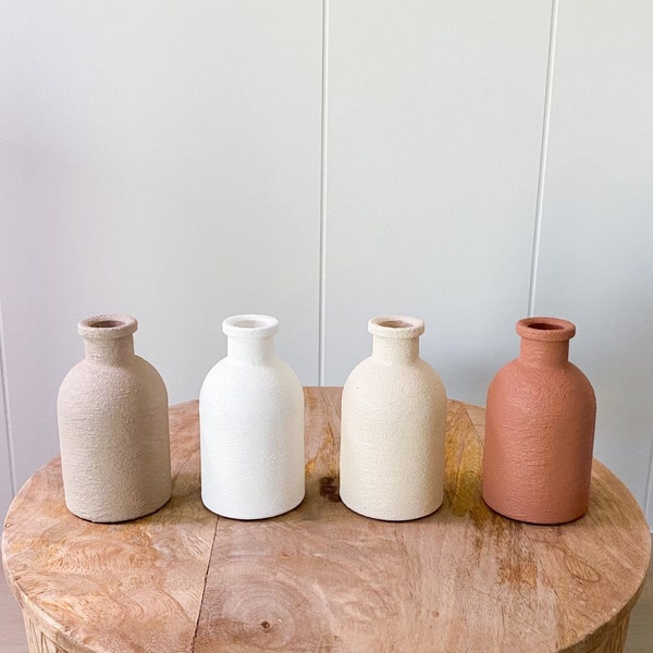 Mini Glass Vases - Etsy