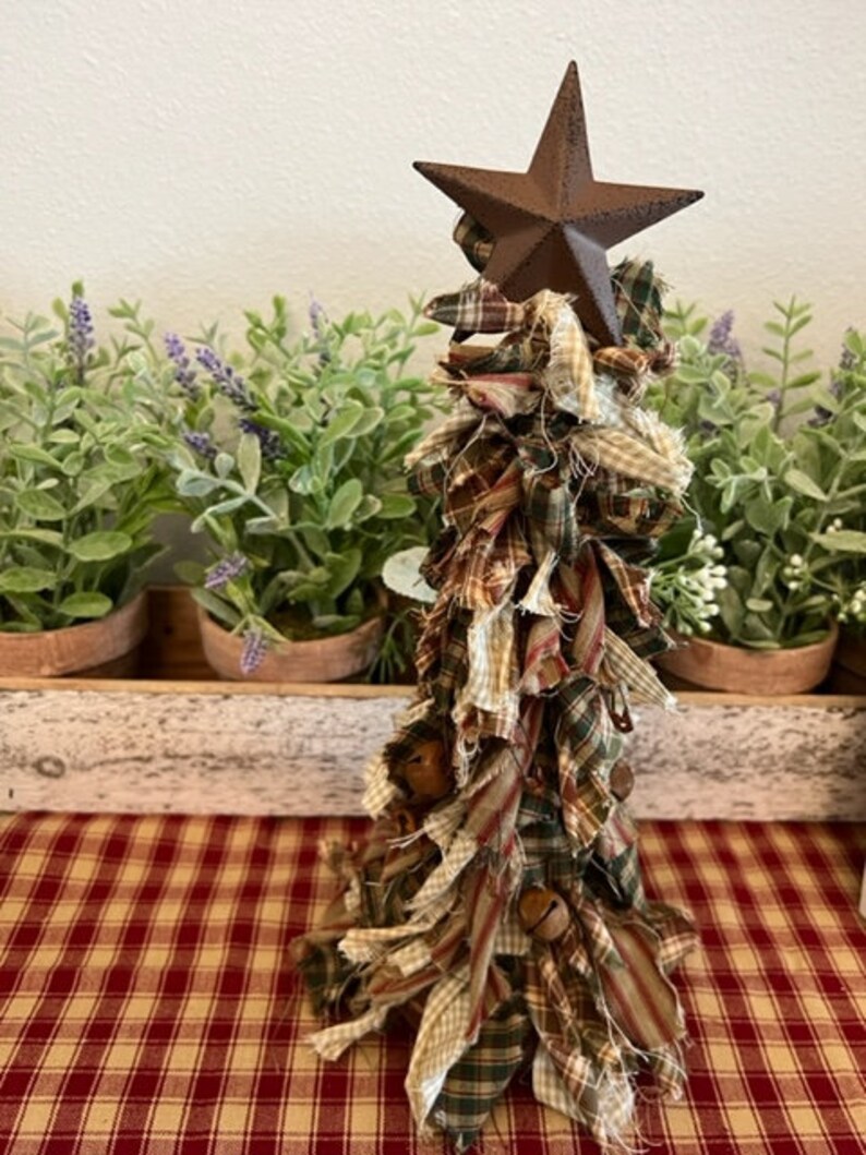 Primitive Style Christmas Tree - Etsy
