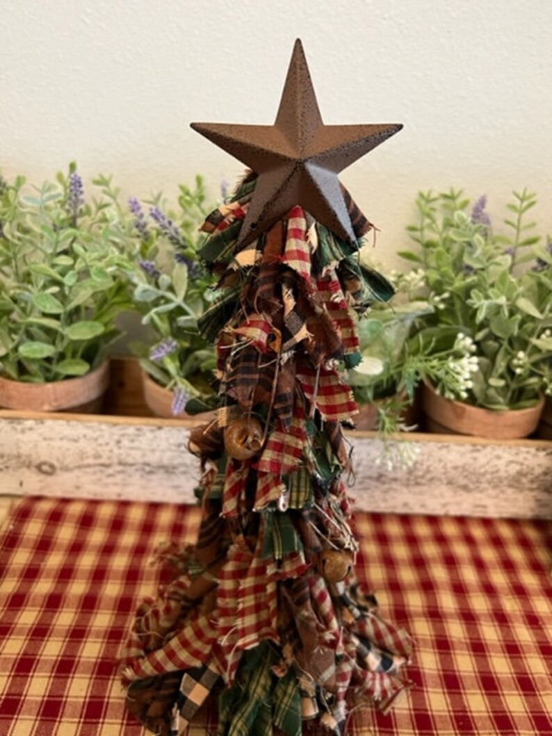 Primitive Style Christmas Tree - Etsy