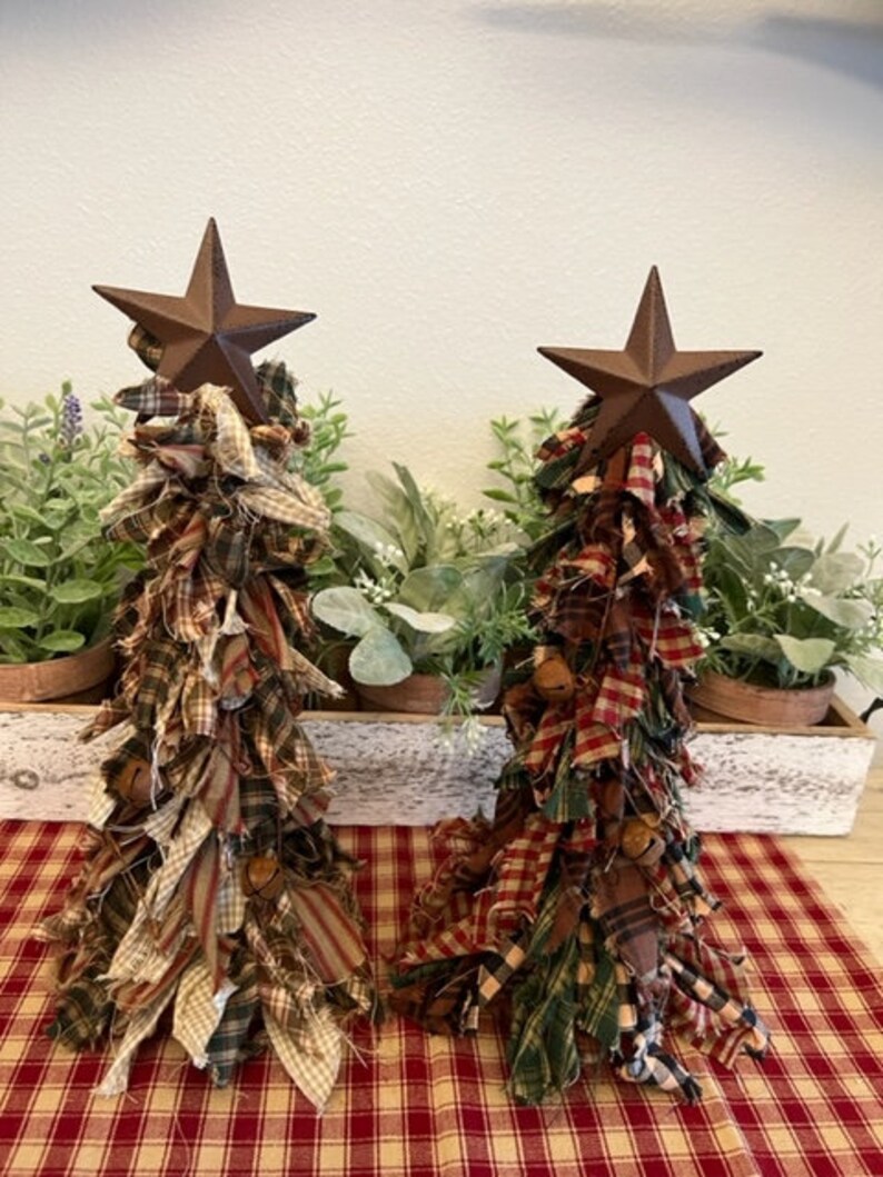 Primitive Style Christmas Tree - Etsy
