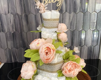 Personalized Diaper Cakes - Etsy