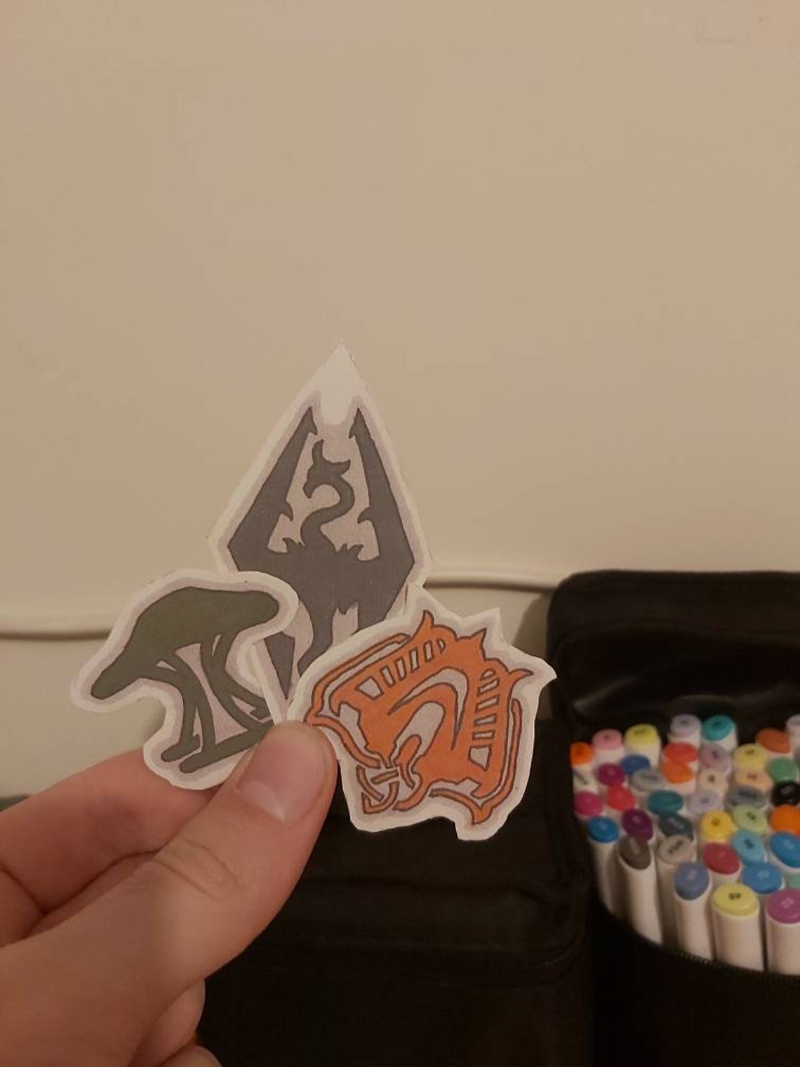 Skyrim stickers holds of skyrim | Etsy