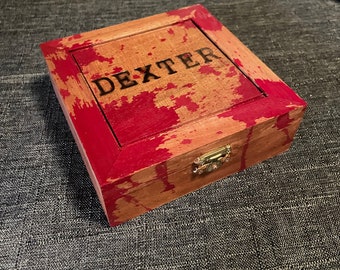 Dexter Blood Slide Box - Etsy
