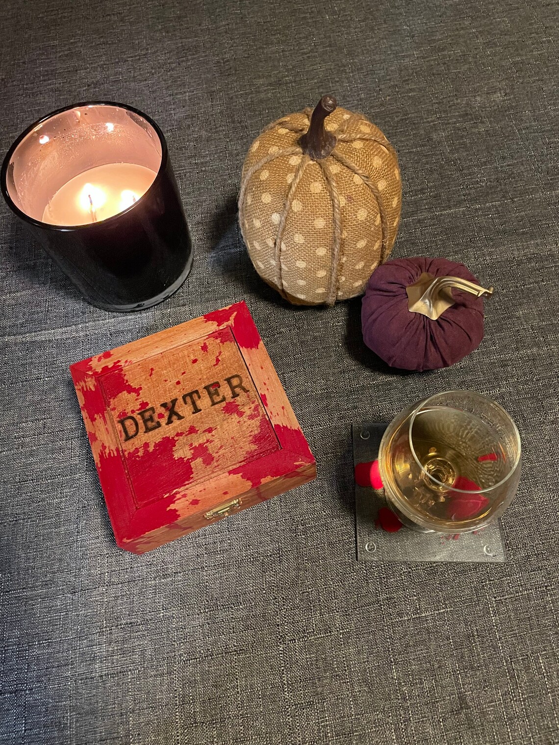 Dexter Blood Splatter Coasters Glass Coasters Hand Painted - Etsy