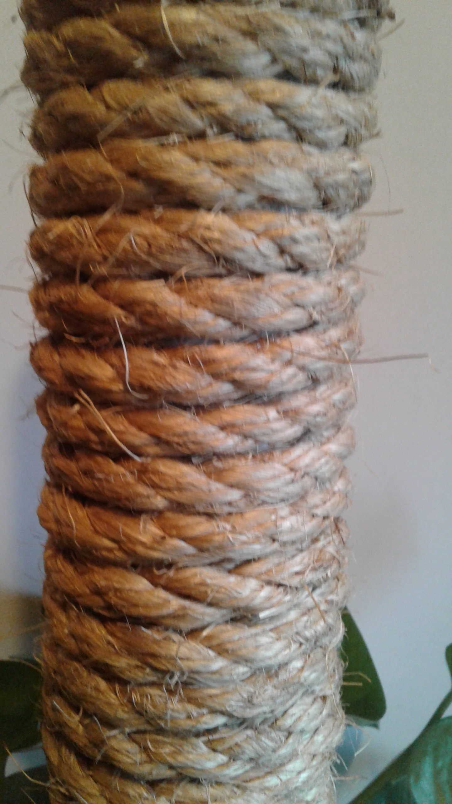 Natural Fiber Moss Pole, Rope Pole Plant Support - Etsy