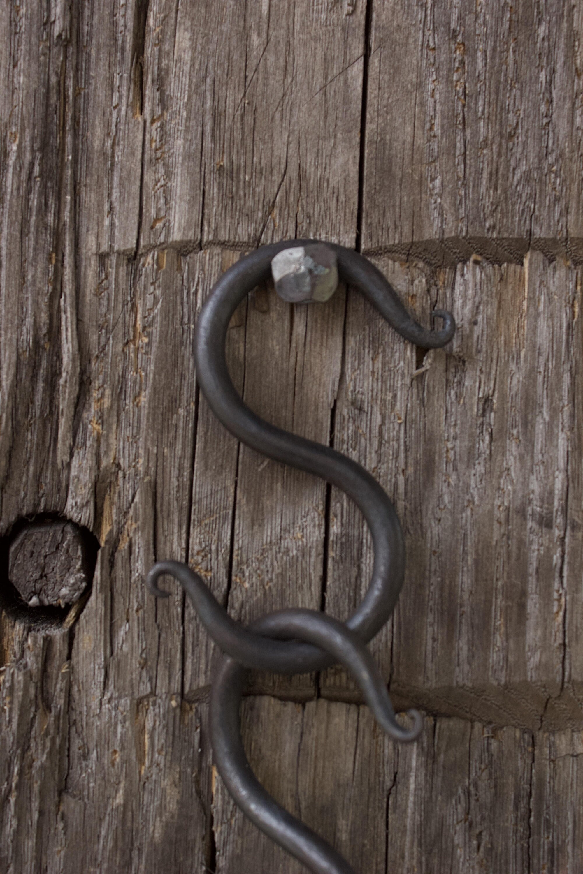 Hand Forged Iron S-hook Pot Hook - Etsy