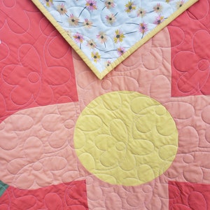Flower Baby Quilt - Etsy