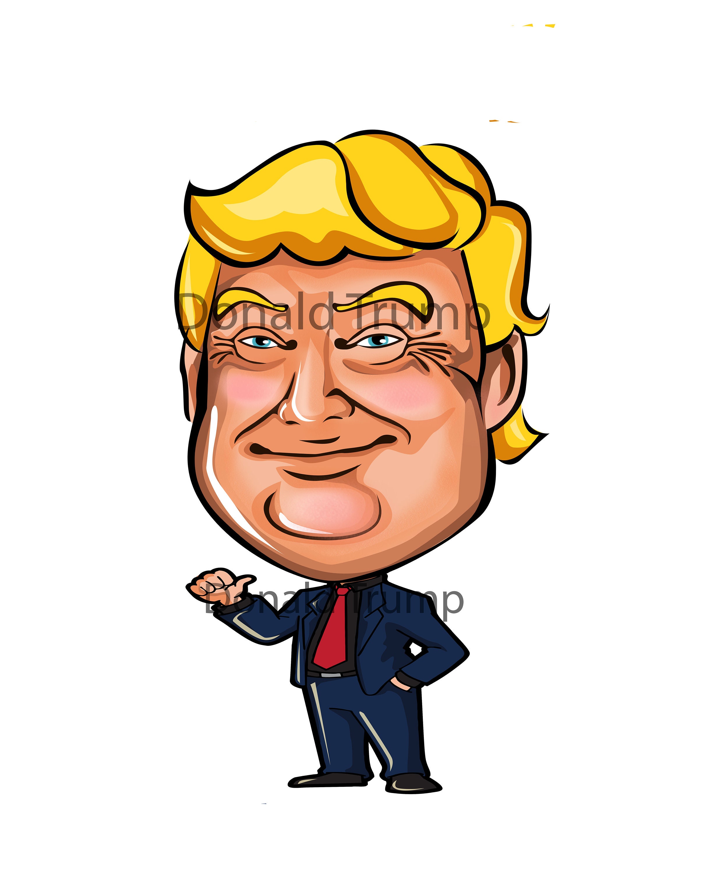 Donald Trump PNG , Instant Download, Make Your Own Tee Shirt, Trump ...