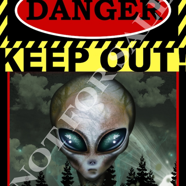 Halloween Keep Out Sign - Etsy